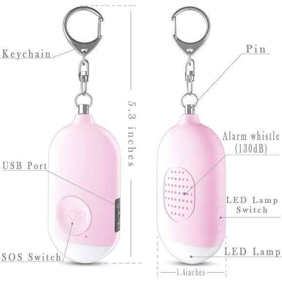 Accessories | Personal Alarm Self Defense Keychain | Poshmark